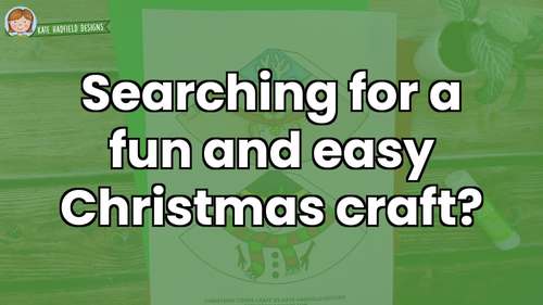 Christmas Cones 3D Shape Craft Bundle by Kate Hadfield Designs | TPT