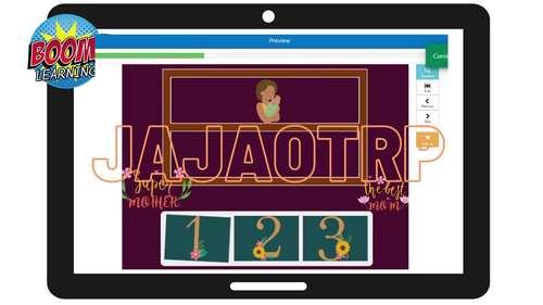 Mothers Day Counting to 20 - Boom Cards Distance Learning by jajaotrp