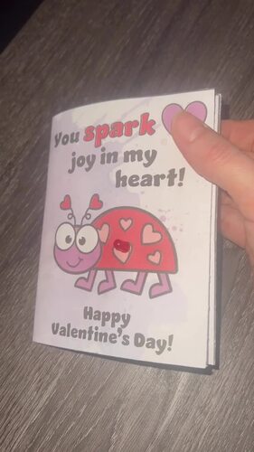 Love Bug Circuit Valentine's Day Card February Crafts STEM Activities