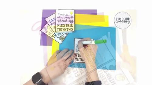 Flexible Thinking Dealing with Change Social Skills Activity & Game BUNDLE