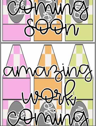 Amazing Work Posters Student Work Coming Soon Posters Varsity Patch Letter
