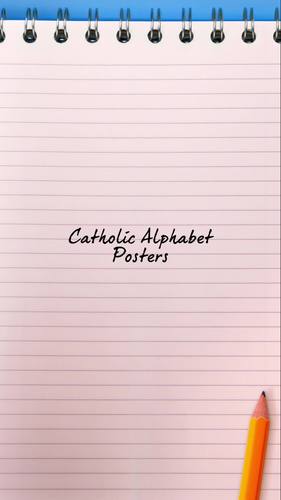 Catholic Alphabet Posters by The Kinder Korner | TPT