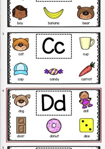 Letter Slides for Distance Teaching by The Pre-Kindergarten Princess