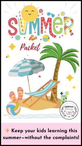 Summer Writing Prompts and Word Searches - 3rd 4th 5th Grade Summer ...