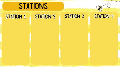 Bee Morning Meeting Slide Templates l Bee Decor l Bee Theme l Google Slides