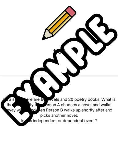 Compound Events Scavenger Hunt by Wonderful Math Shop | TPT