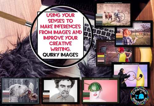 Inferencing- Fun Stimulus Images for creative writing by Oceanview ...