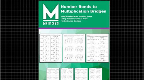 Multiplication Bridges- Numbers Bonds to Multiplication Smart | TpT
