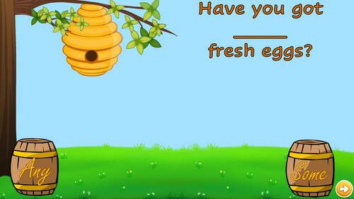 Quantifiers Some or any Choice Powerpoint game | TPT