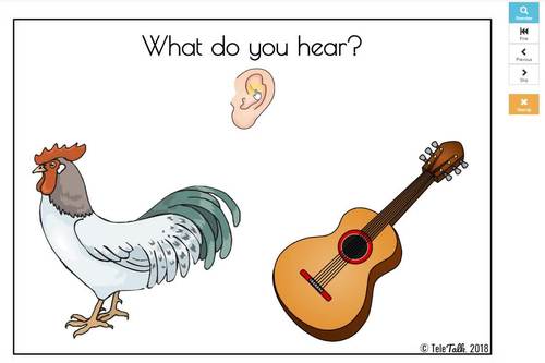 Learning To Listen Sound Discrimination BOOM Cards by Stacy Crouse