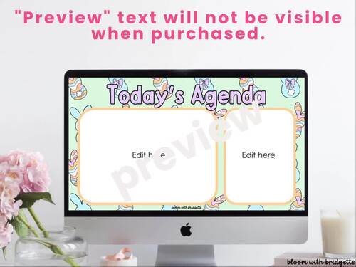 Spring PowerPoint and Google Slides Templates - Easter Decor - Morning ...