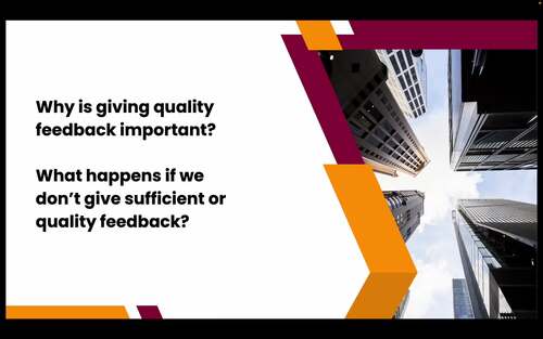 Giving Effective Feedback as Leaders Lesson (B2-C2) by Fluent Futures ...
