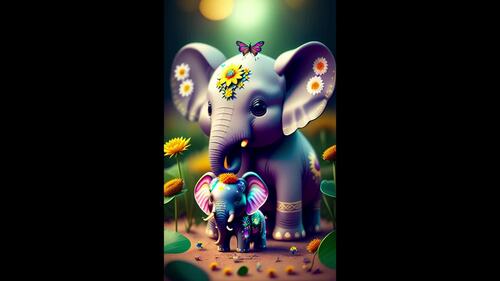 Baby Animal Cuties - 5 Printable Grayscale Coloring Page Collections ...