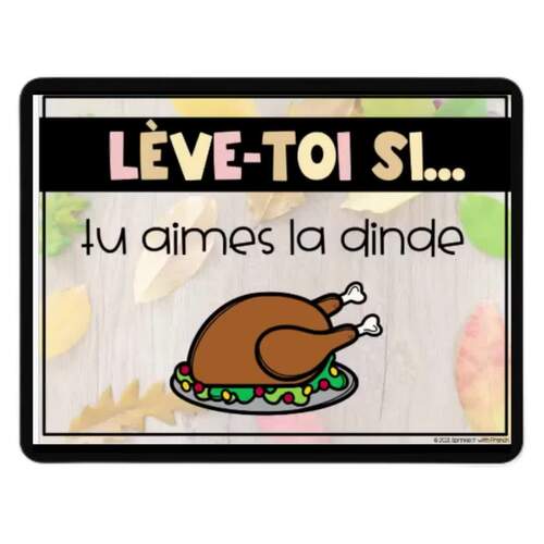 French Thanksgiving Digital Games Bundle by Sprinkle it with French