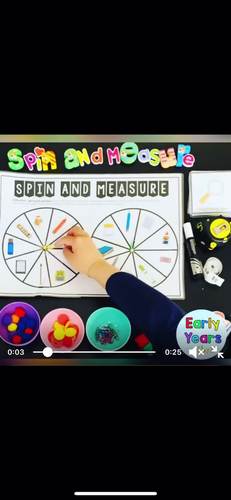 Non Standard Measurement Hands On Activities {length and height}