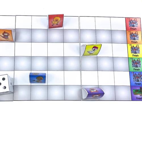 Chicken Little Math Game for Counting & Ordinal Numbers - Fairy Tale ...