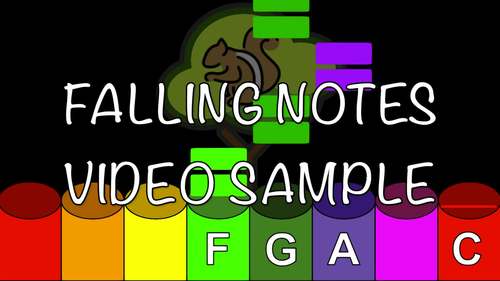 Let Us Chase the Squirrel - Boomwhacker Play Along Video and Sheet Music