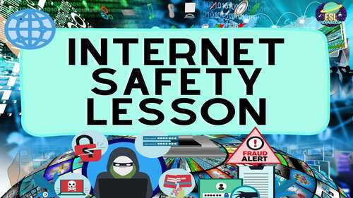 Internet Safety ESL/ELL PowerPoint Lesson for B1/B2 Level Students