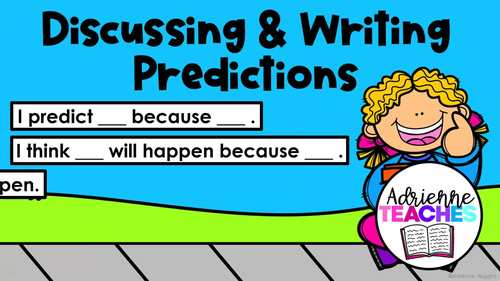 Making Predictions Mini Lesson (PPT & Google Classroom) Distance Learning