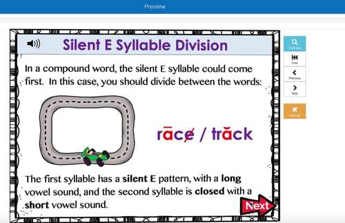 Silent E | Magic E Word Building BOOM CARDS by Step by Step Literacy