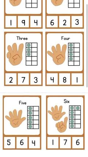 Clip and Count Cards 1-10 by Home Learning Design Co | TPT