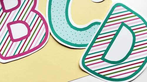 Christmas Lettering Kit | A-Z Bulletin Board Letters & Numbers for Decor