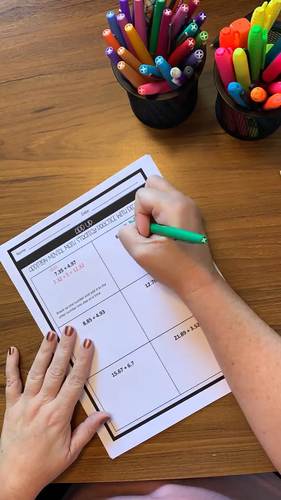 Add Up With Decimals Mental Math Addition Strategy Extra Practice