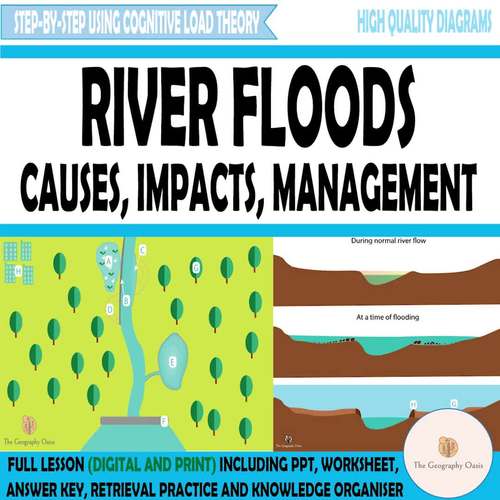 River floods [Geography| Social Studies| Printable and Digital] | TPT