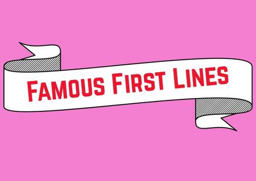 Famous First Lines: 40 Book Quotes Posters by Think Lit Lab | TPT