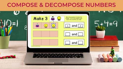 Decompose and Compose Numbers by Eastern Shore Math Teacher | TPT