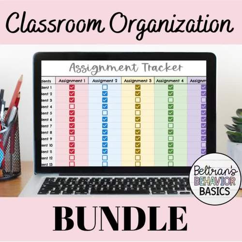 Special Education Organization Classroom BUNDLE | Assignment & Data ...