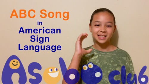 ABC Song in American Sign Language| Kids songs, ASL, Learn Alphabet in ASL