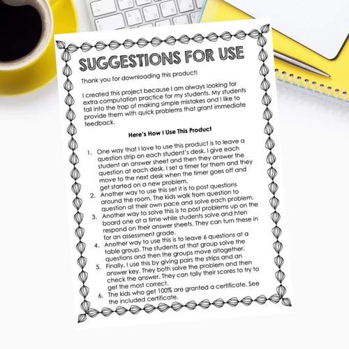 Print & Digital Decimal Multiplication | Multi Digit Multiplication of ...