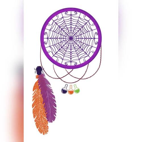 Procreate Brush Halloween Spiderweb, Owl, Bat, Pumpkin and Cat ...