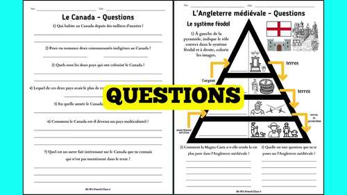 Ontario Grade 4 Social Studies FRENCH - Full Year Bundle by Mr W's ...
