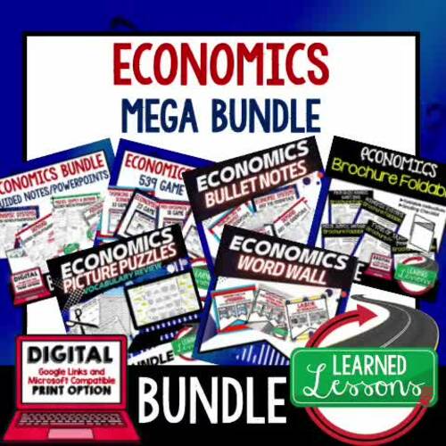 Supply & Demand, and Prices BUNDLE, Economics BUNDLE Digital Learning ...
