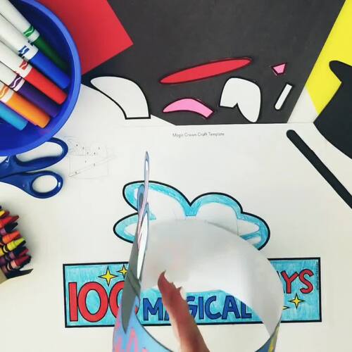 100 Days of School Hat | 100th Days of School Crown | Craft Headband