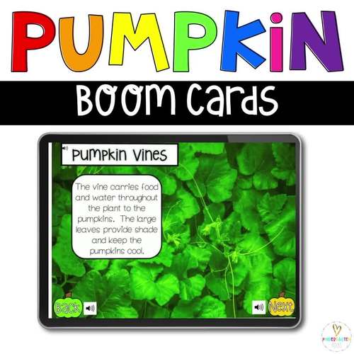 Boom Cards Pumpkin Digital Activities Distance Learning by Kindergarten ...