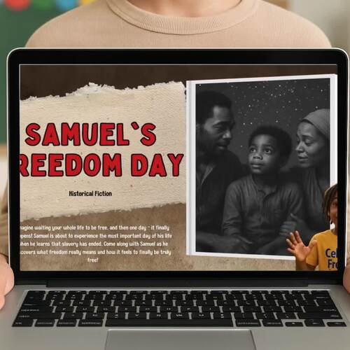 Juneteenth Reading Passages & Activities for 1-3 Google canva Slides ...