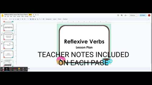 Spanish Reflexive Verbs Lesson Plan Verbos Reflexivos Plan de lecciones