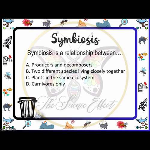 Symbiosis Crumple & Shoot Game ~ Trashketball Science Review Game