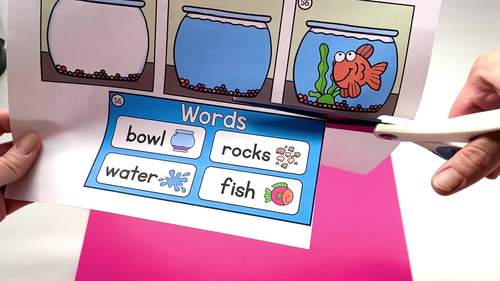 Sequencing Picture Cards - 3 Step Story Sequences - PreK Retell, Writing