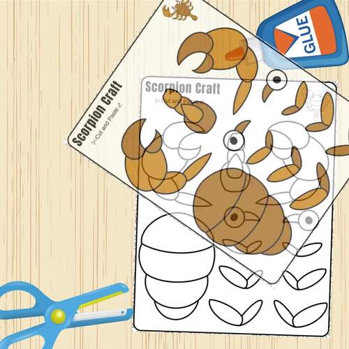 Scorpion Craft Activity-Bulletin Board Scorpion Craft Activity,Insects ...