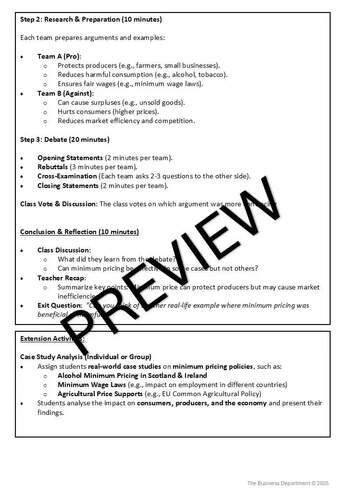 Student Debate on Economic Supply | Debate worksheet, Score sheet ...
