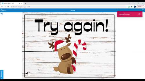 Main Idea and Details North Pole Christmas Escape Room Boom Cards