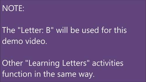 Preschool Kindergarten Reading Visual Activity - The Letter H Digital ...
