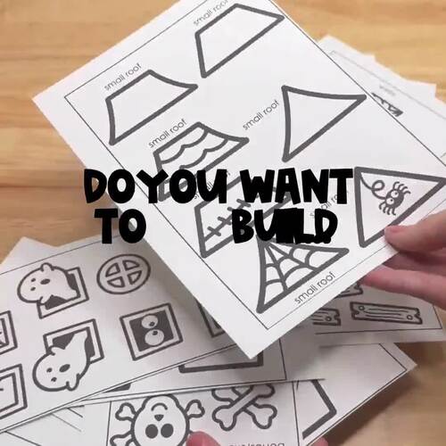 Haunted House Writing Activity & Craft Build Design a Haunted House ...