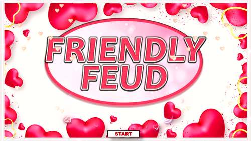 Valentine's Day Family Feud Game by Game Room Activities | TpT