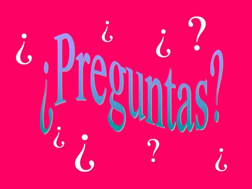 Spanish Questions Preguntas PowerPoint and Curriculum by Angie Torre