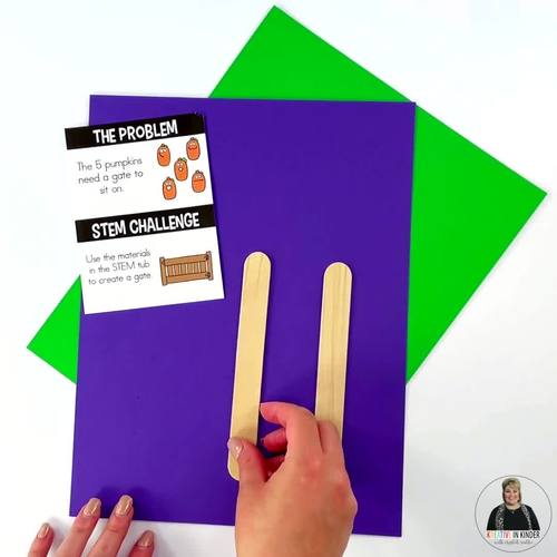 October STEM Challenges / Activities For Halloween Pumpkins Apples Spiders